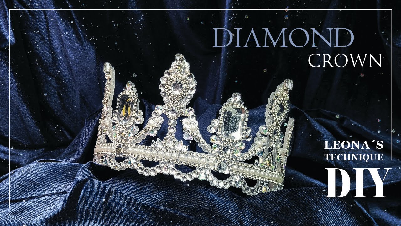 DIY | Diamond Headpiece | Bridal Wedding Tiara | Perler project | 3D ...