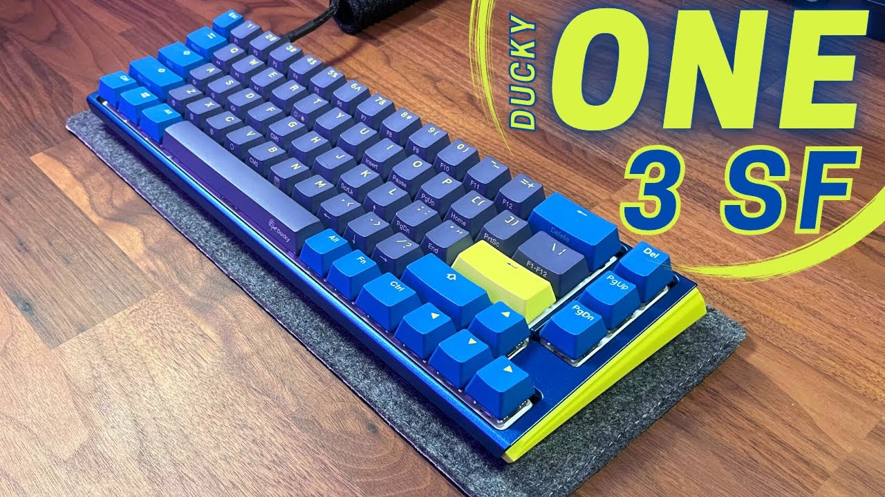 Ducky One 3 SF Review & Sound Test: Best out of the box 65% Gaming ...