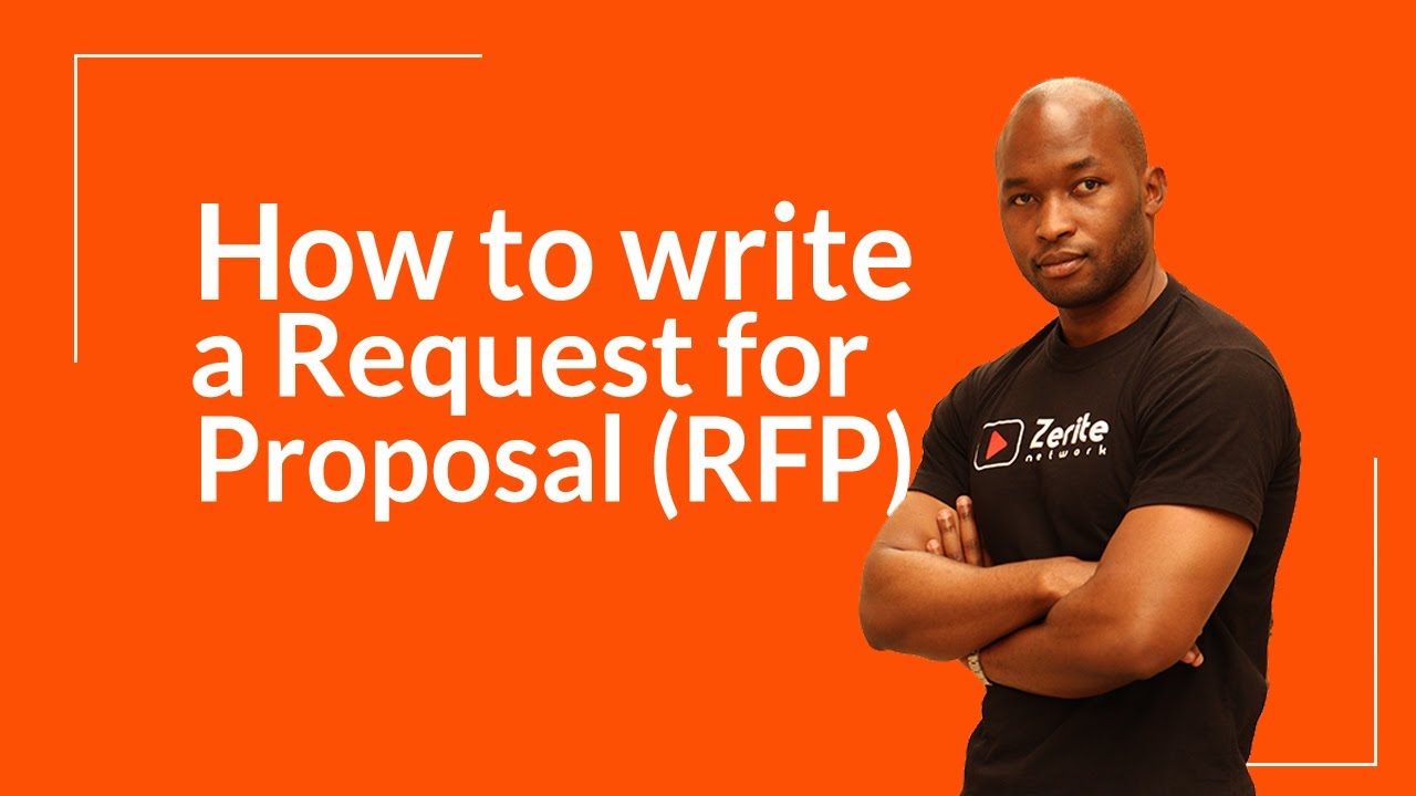 How to write a Request for Proposal (RFP) - YouTube