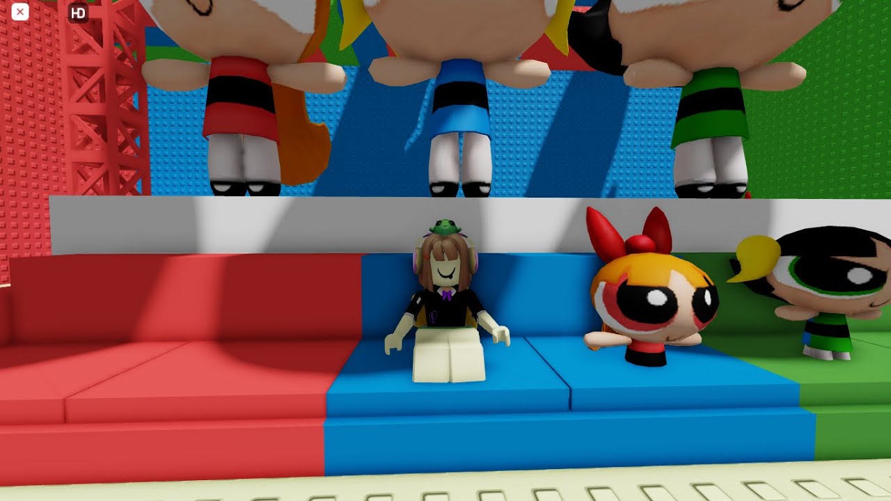 เล่นแมพหอคอย พเวอร์พับเกล สุดง่าย!! I Roblox PowerPuff Girls Tower ...