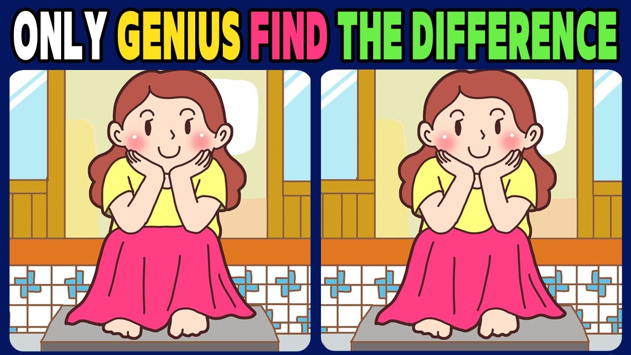 【Spot the difference】Only genius find the difference【 Find the ...
