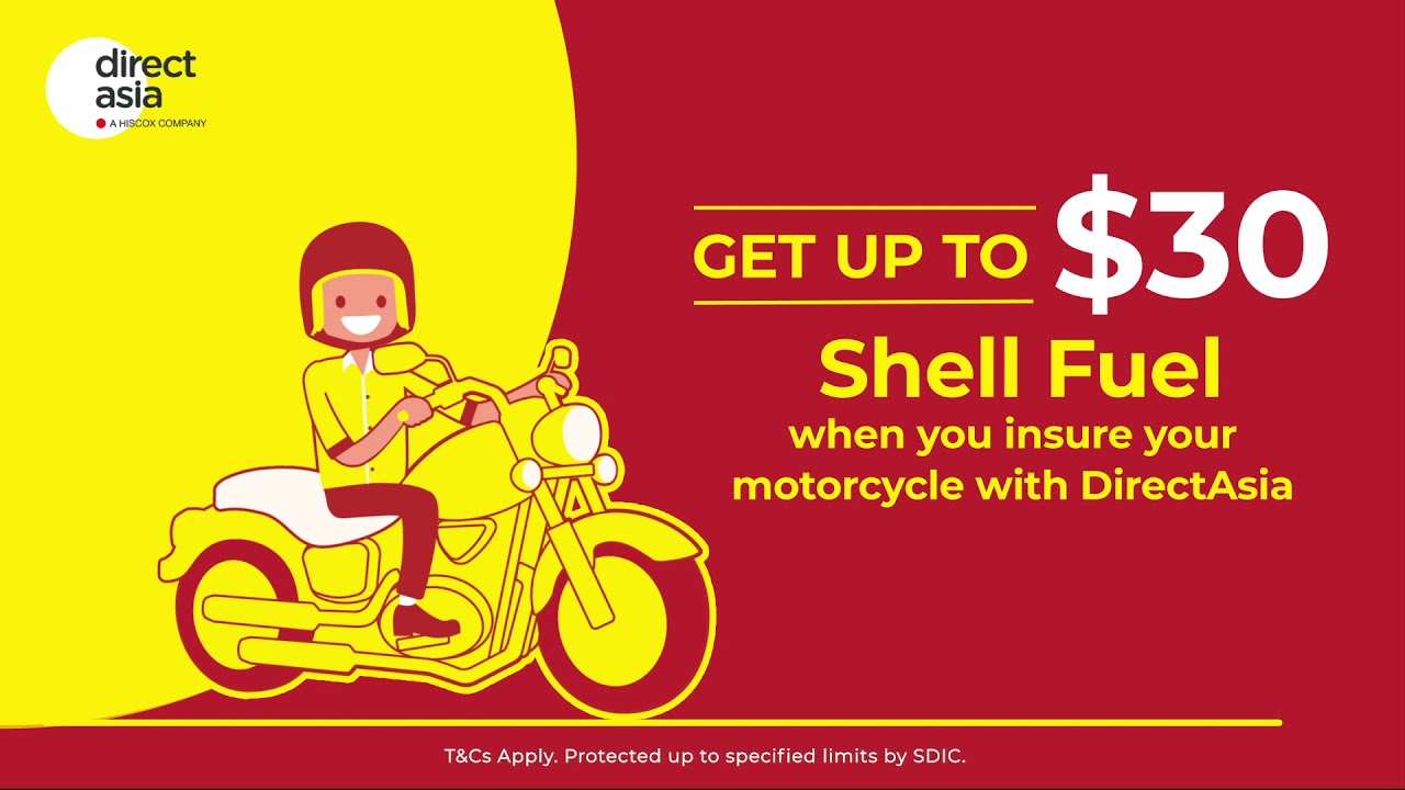 DirectAsia is rewarding you with up to $30 Shell fuel - YouTube