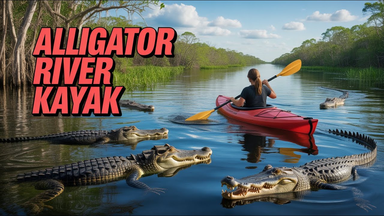 Kayaking Through the Untouched Alligator River! - YouTube