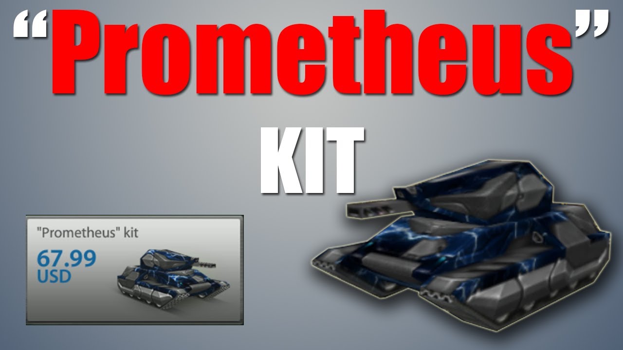 Tanki Online - Prometheus kit gameplay + GOLD BOX - YouTube