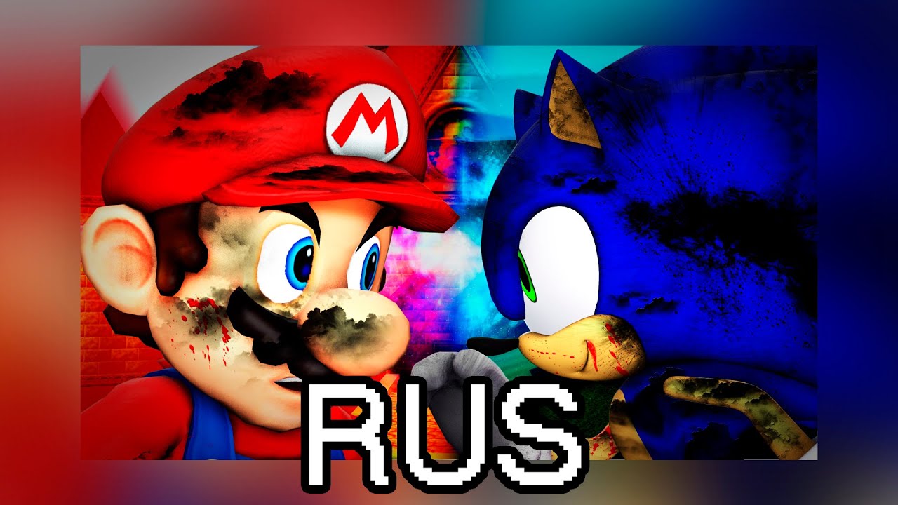 Super Mario vs. Sonic the Hedgehog - Video Game Rap Battle (RUS) - YouTube