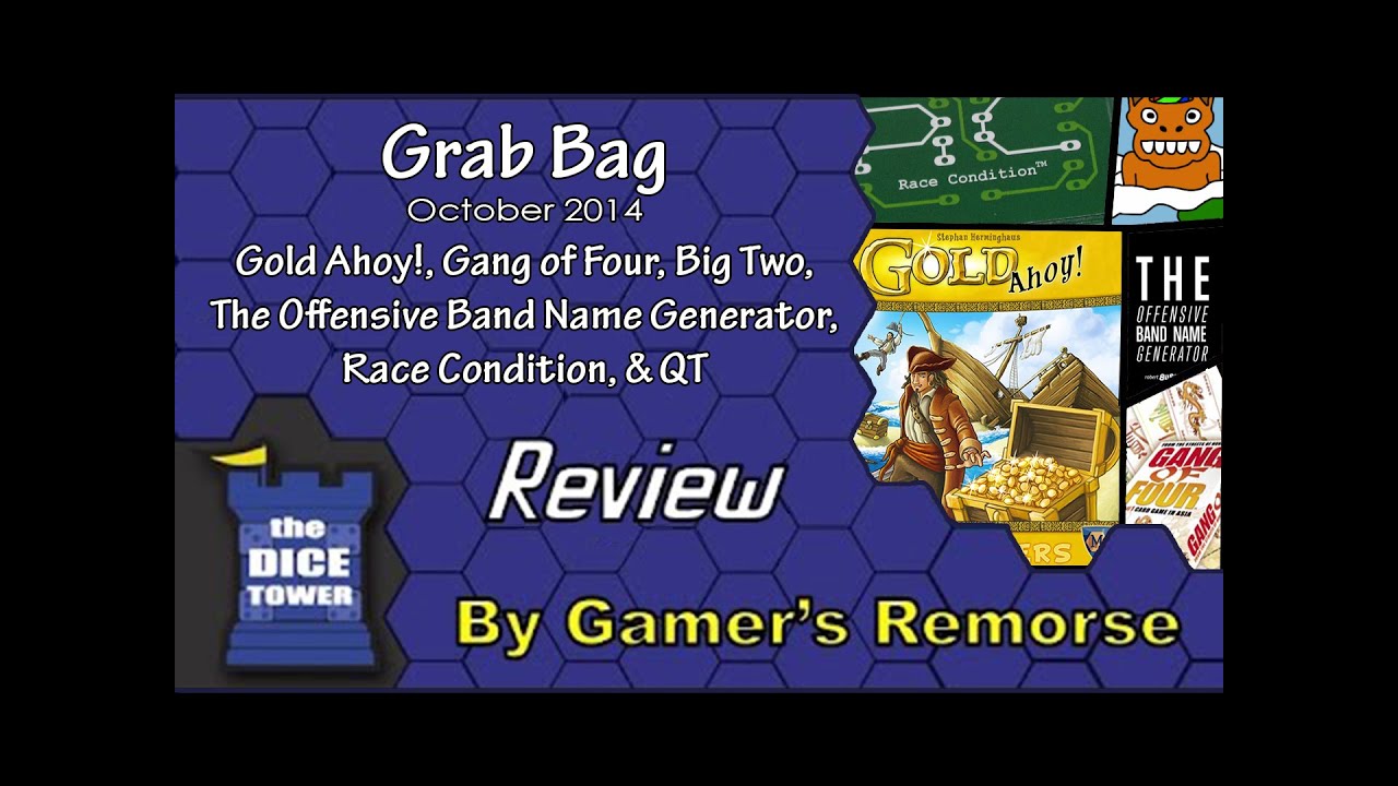 Grab Bag 2 Review - with Gamer's Remorse - YouTube