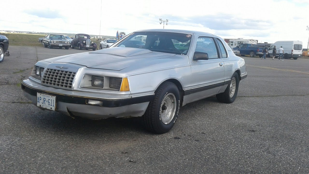 1983 Ford Thunderbird: Start Up, Walk Around & Full Tour - YouTube