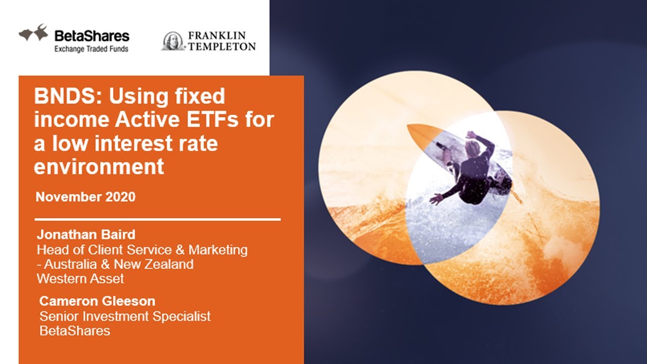 [Webinar] BNDS: Using fixed income active ETFs for a low interest rate ...