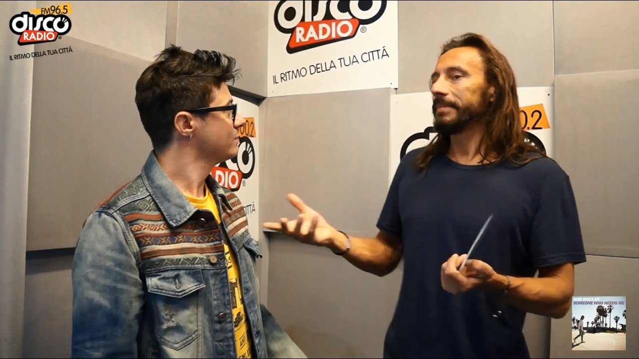 Bob Sinclar a Discoradio con Emiliano Picardi - YouTube