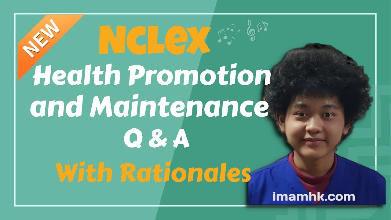 Health Promotion and Maintenance NCLEX, Prometric Test Practice - YouTube