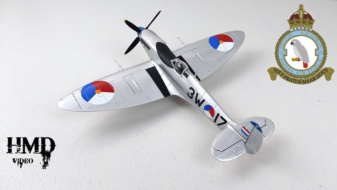 Supermarine Spitfire Mk IX, Royal Netherlands Air Force, 322nd Squadron ...