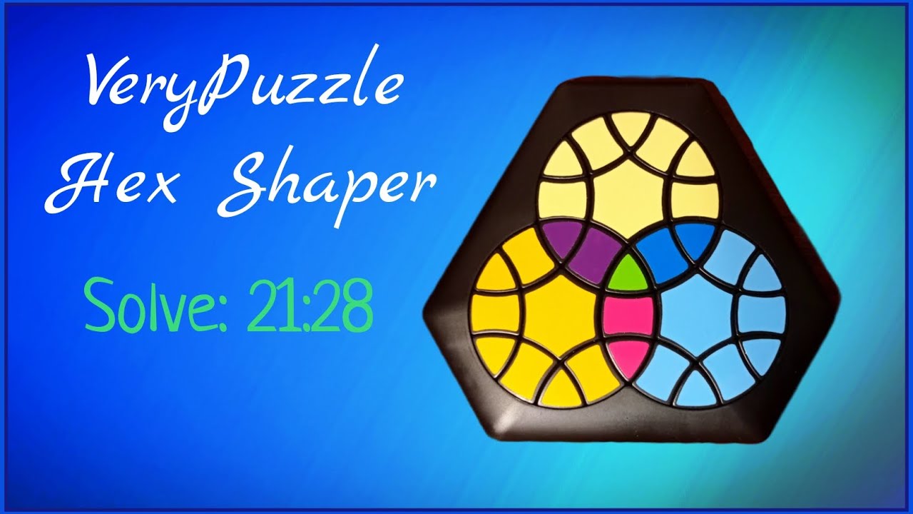 VeryPuzzle Hex Shaper solve 21:28 - YouTube
