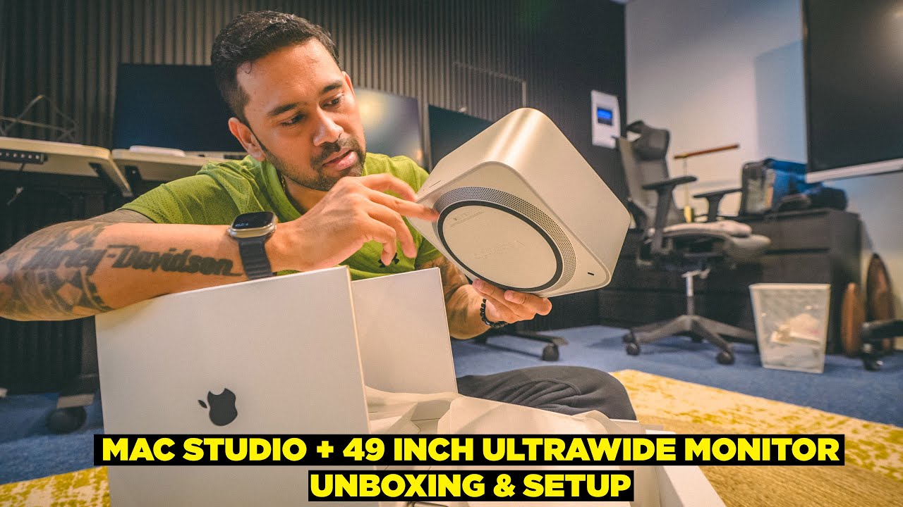 Apple Mac Studio M2 Max Unboxing 🧿 | My Ultimate Trading Room Setup BTS ...