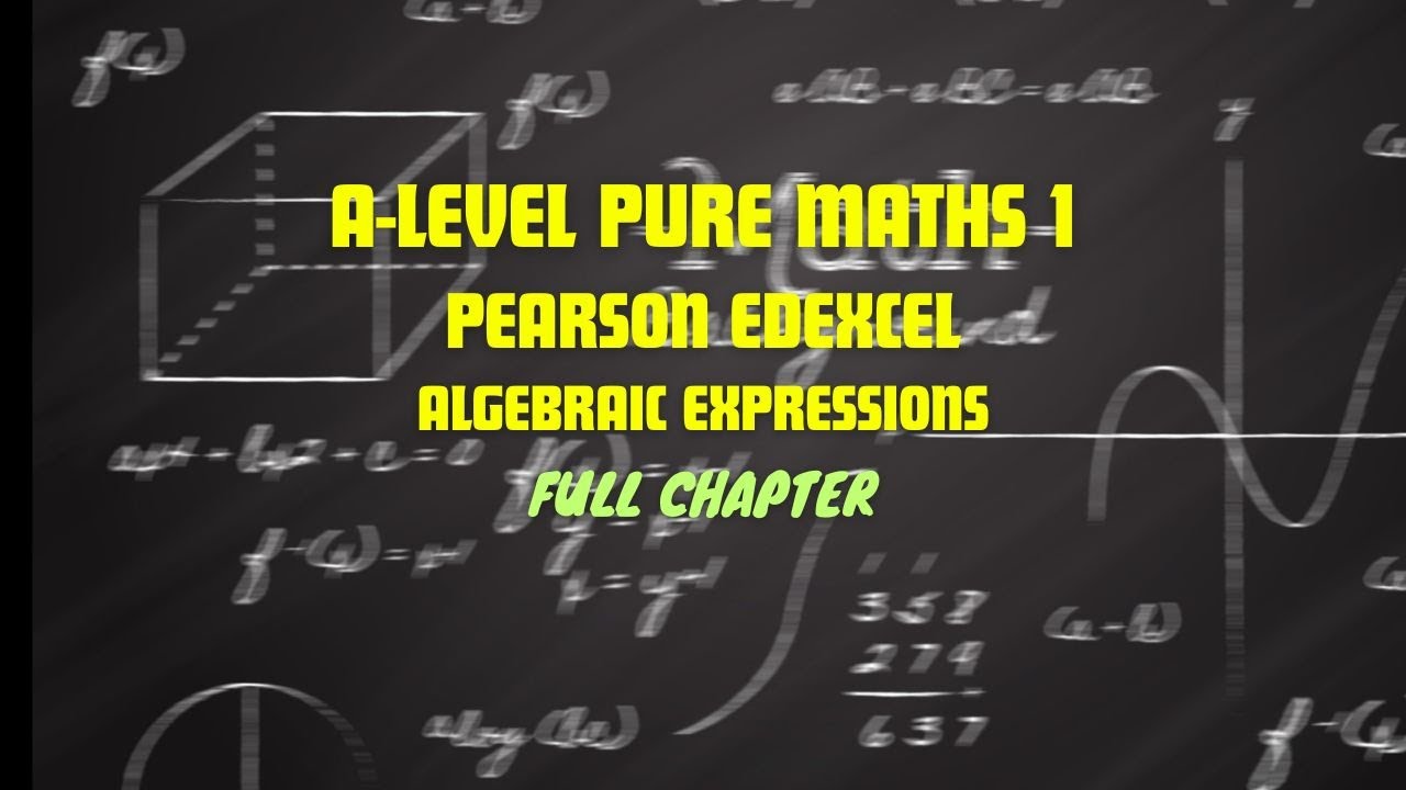 A-level pure mathematics1 Pearson edexcel,Algebraic expressions,full ...