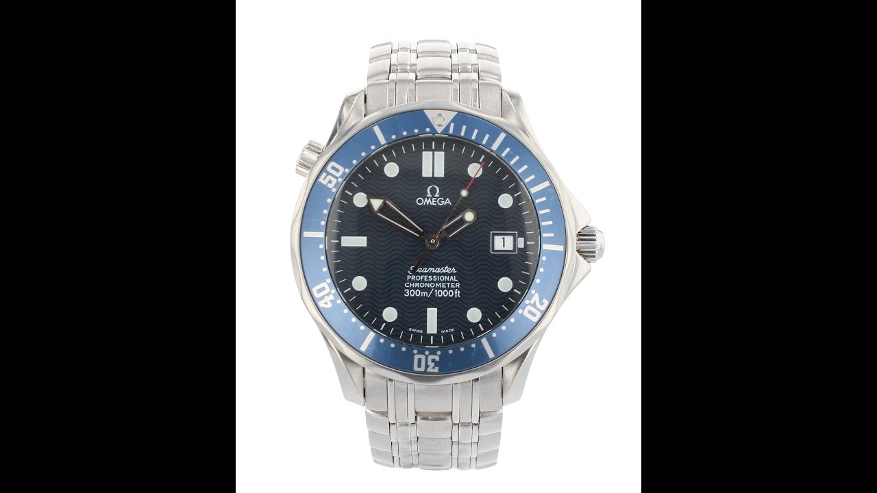 Omega Seamaster Pre Owned Watch Ref 25318000 - YouTube