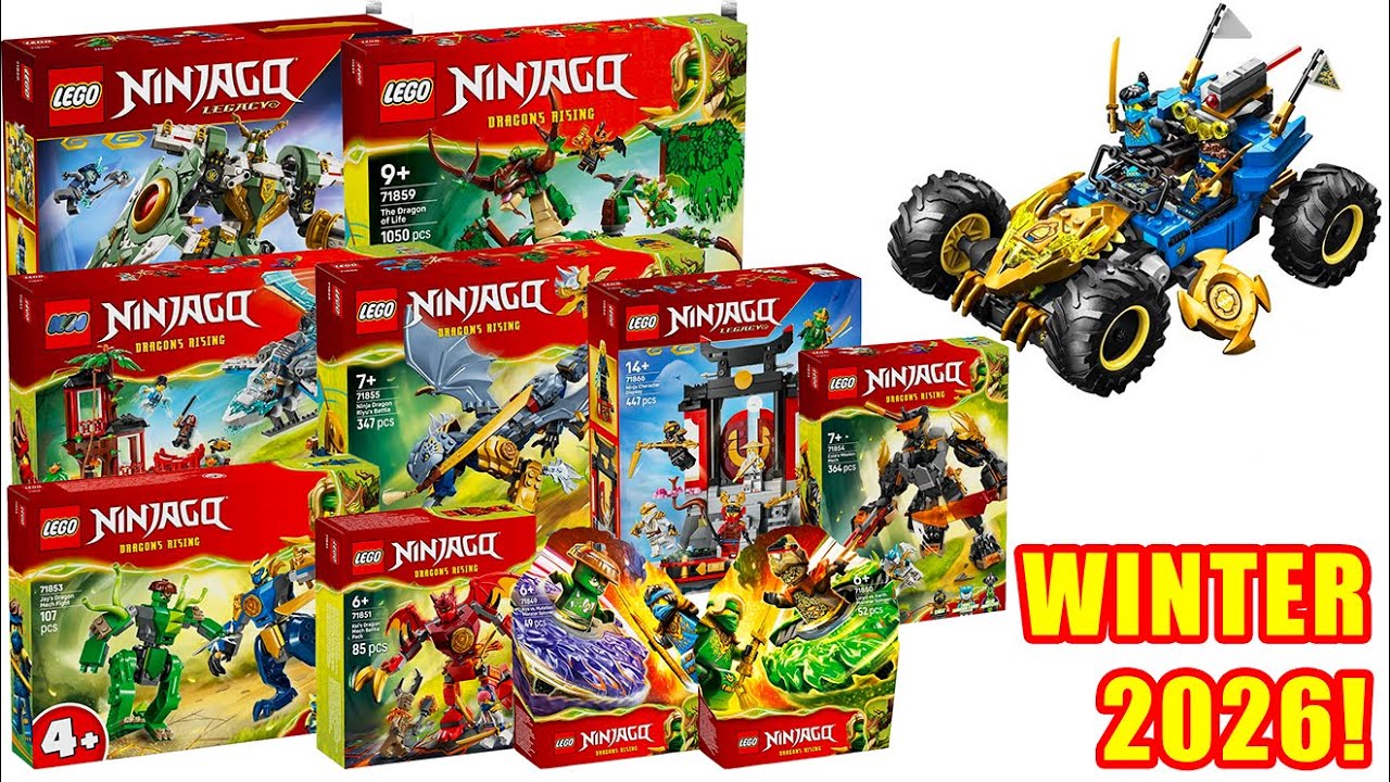 New Ninjago Winter 2026 Sets! - YouTube