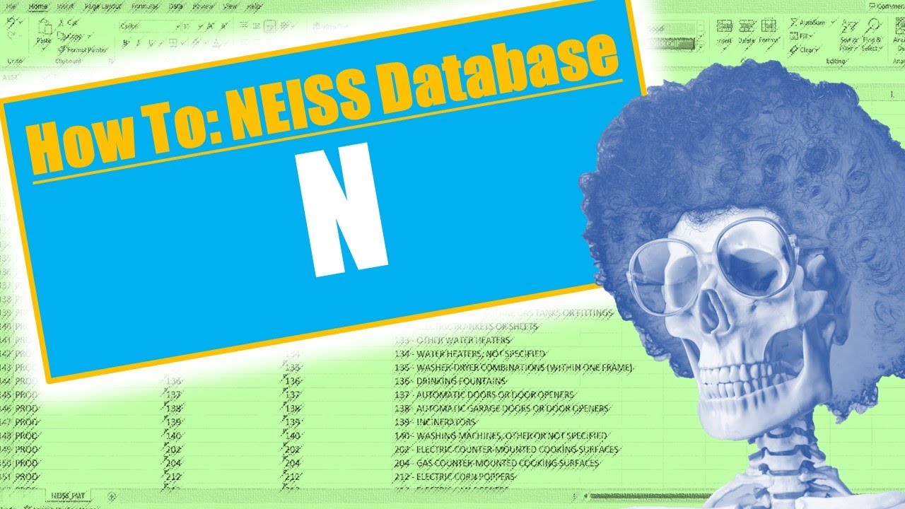 How To: NEISS Tutorial N using Excel - YouTube