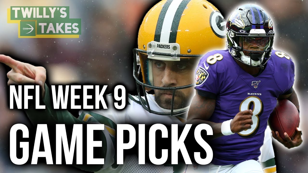 NFL Week 9 Game Picks 2019 - YouTube
