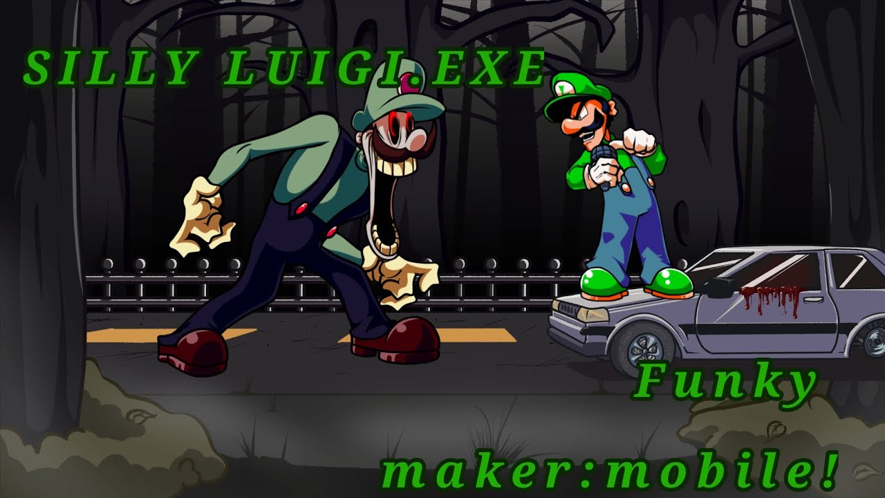 SILLY LUIGI.EXE-Funky maker:mobile! - YouTube