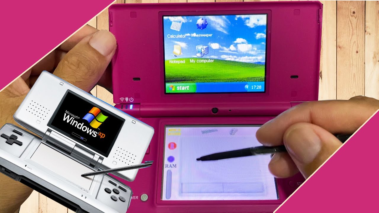 Windows XP on NDS - YouTube