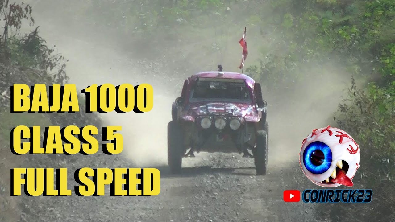 Baja 1000 class 5 vehicles top speed. - YouTube