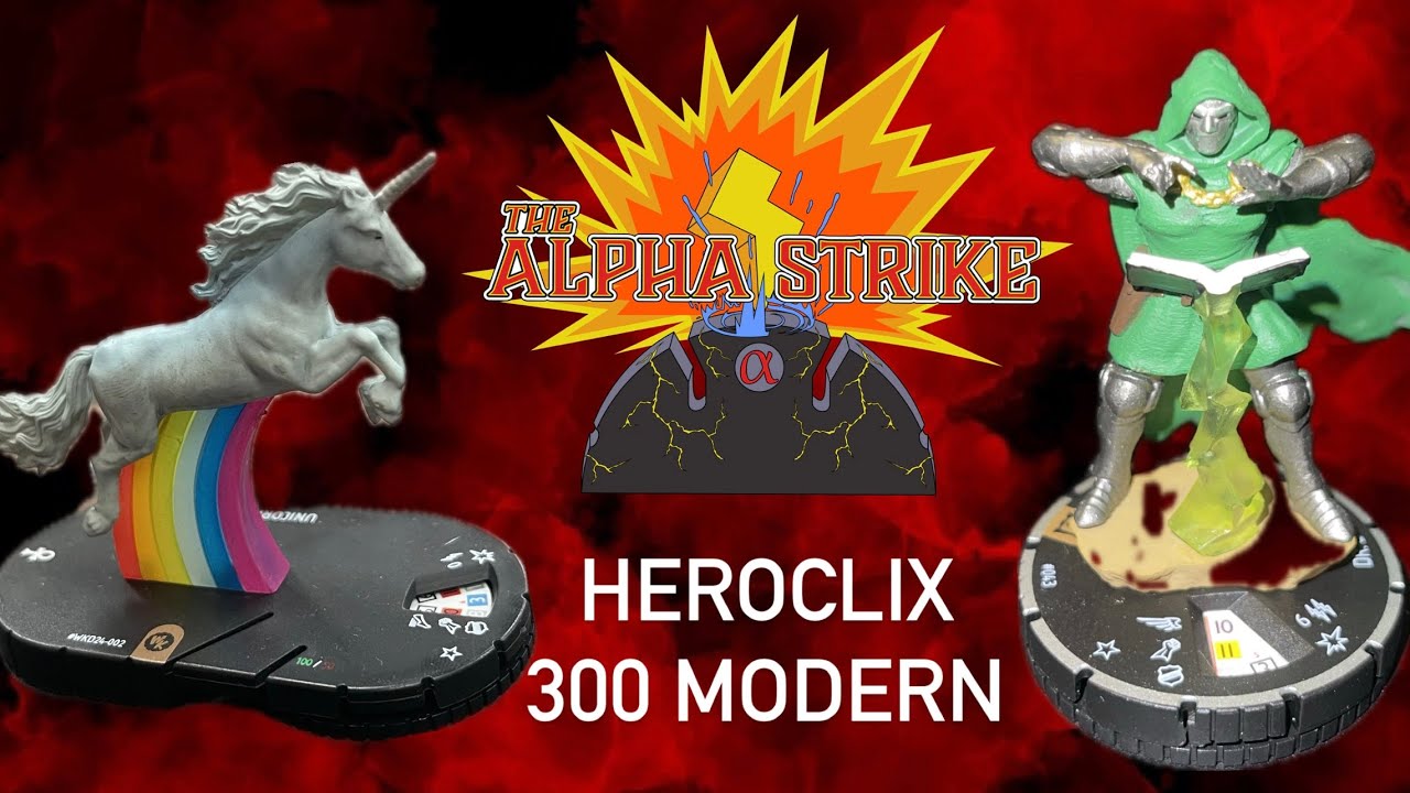 HEROCLIX 300 Modern - Animal VS 4x75 - Heroclix Gameplay - YouTube