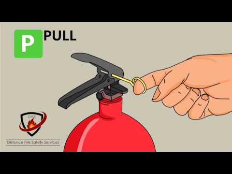 Fire extinguisher training -how to operate fire extinguisher - YouTube
