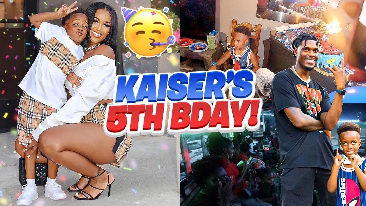 KAISER'S 5TH BIRTHDAY PARTY!! - YouTube