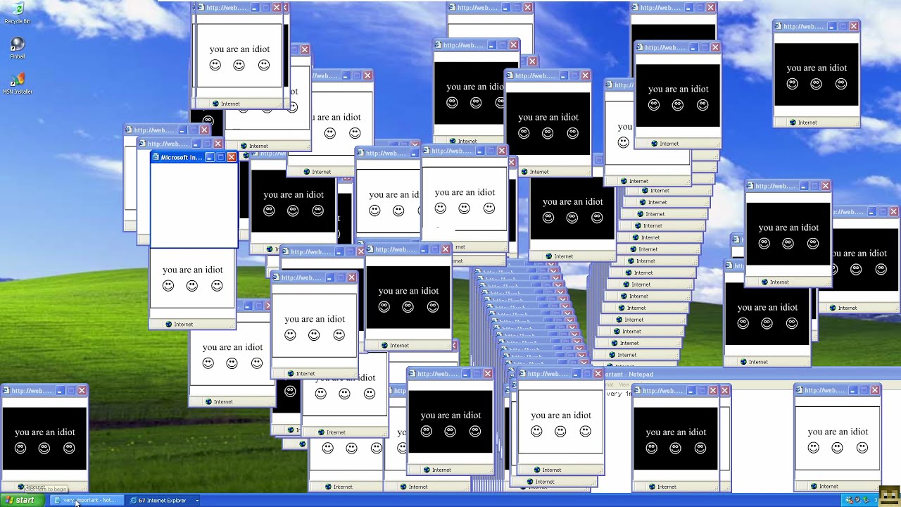 Trojan.JS.Offiz (You are an idiot) - YouTube