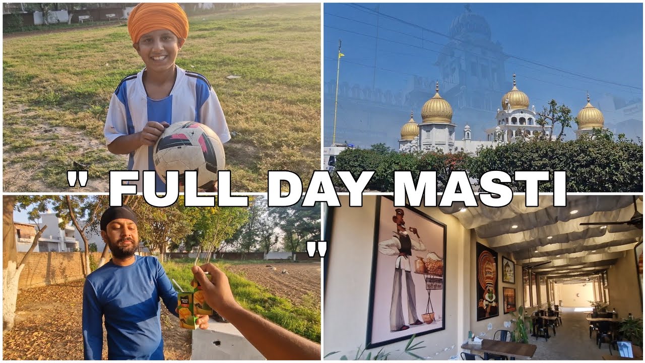 FULL DAY MASTI | FUN-SHUN VLOG | Mogambo vlogs | Vlog-6 - YouTube