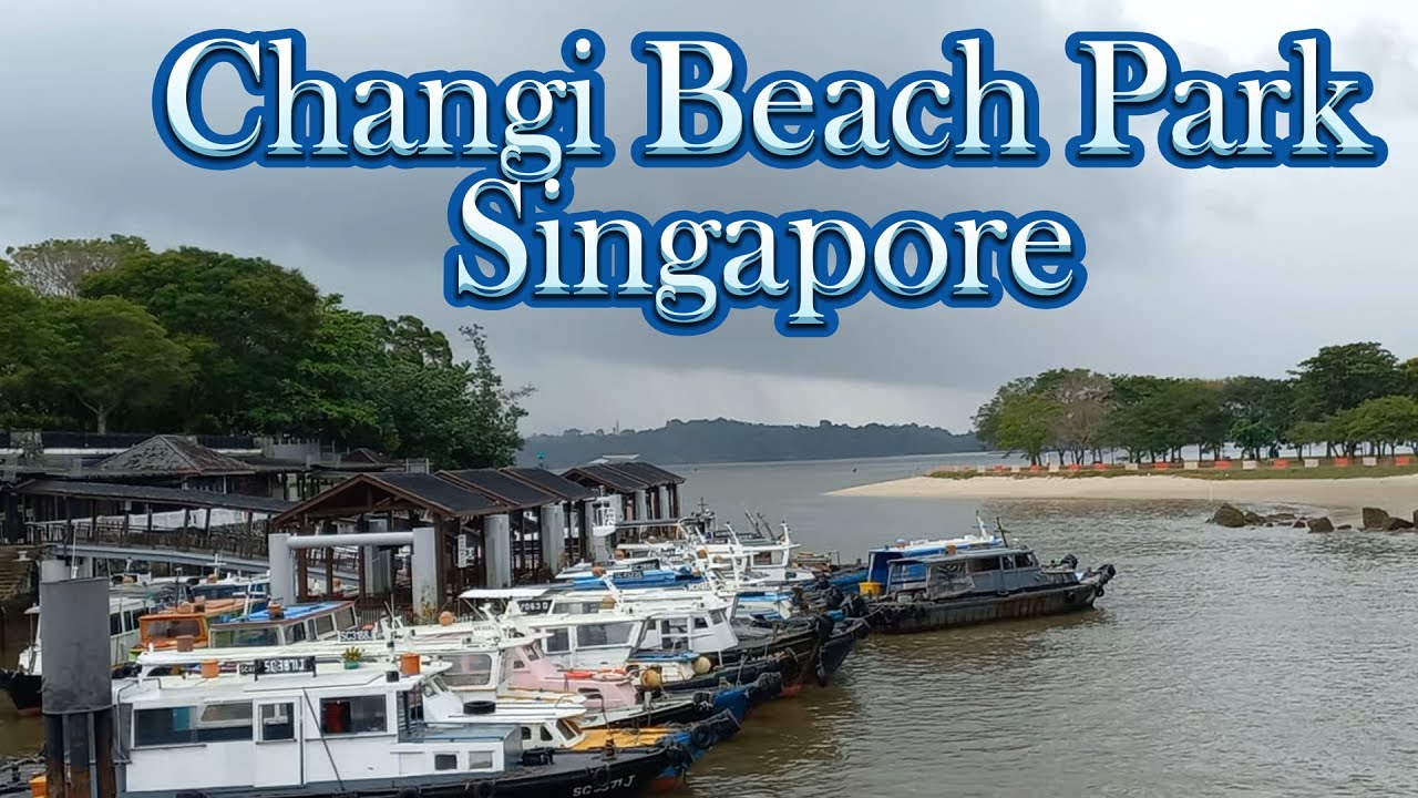 Changi Beach Park | Changi Village | Vlog 19 | Sinhala 🇱🇰 | Singapore ...