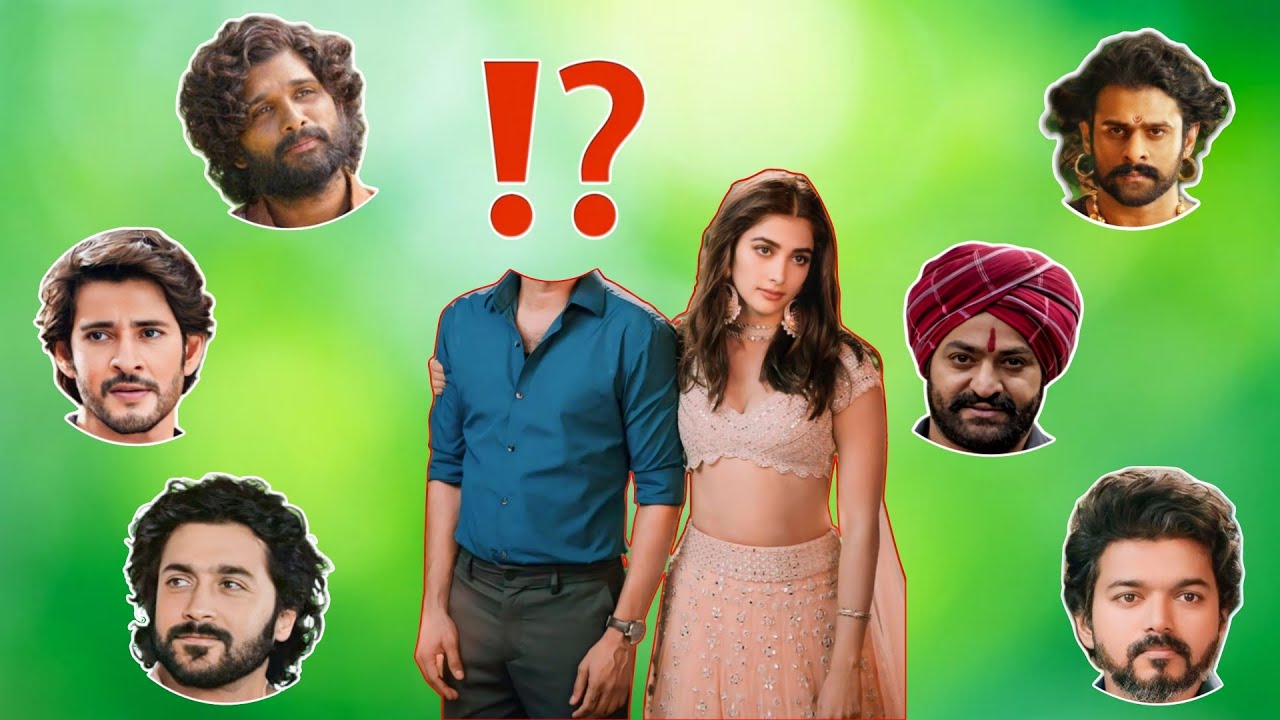 South movie actors || Guess the right head puzzle game #southmovie # ...