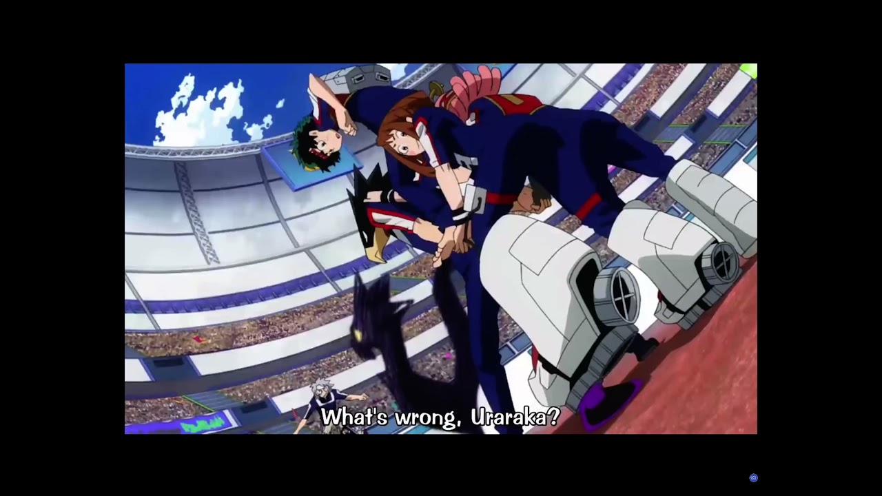 Mineta actually using his quirk (bnha) - YouTube