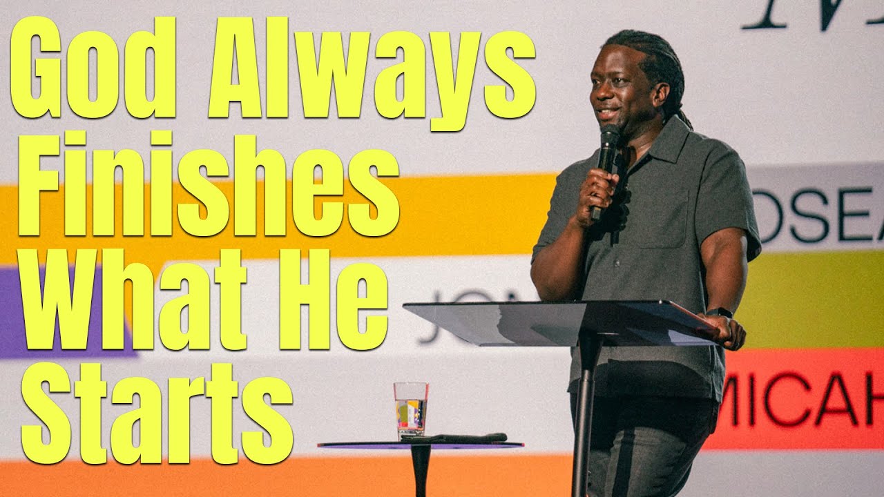 God Always Finishes What He Starts – Johnny Hill - YouTube