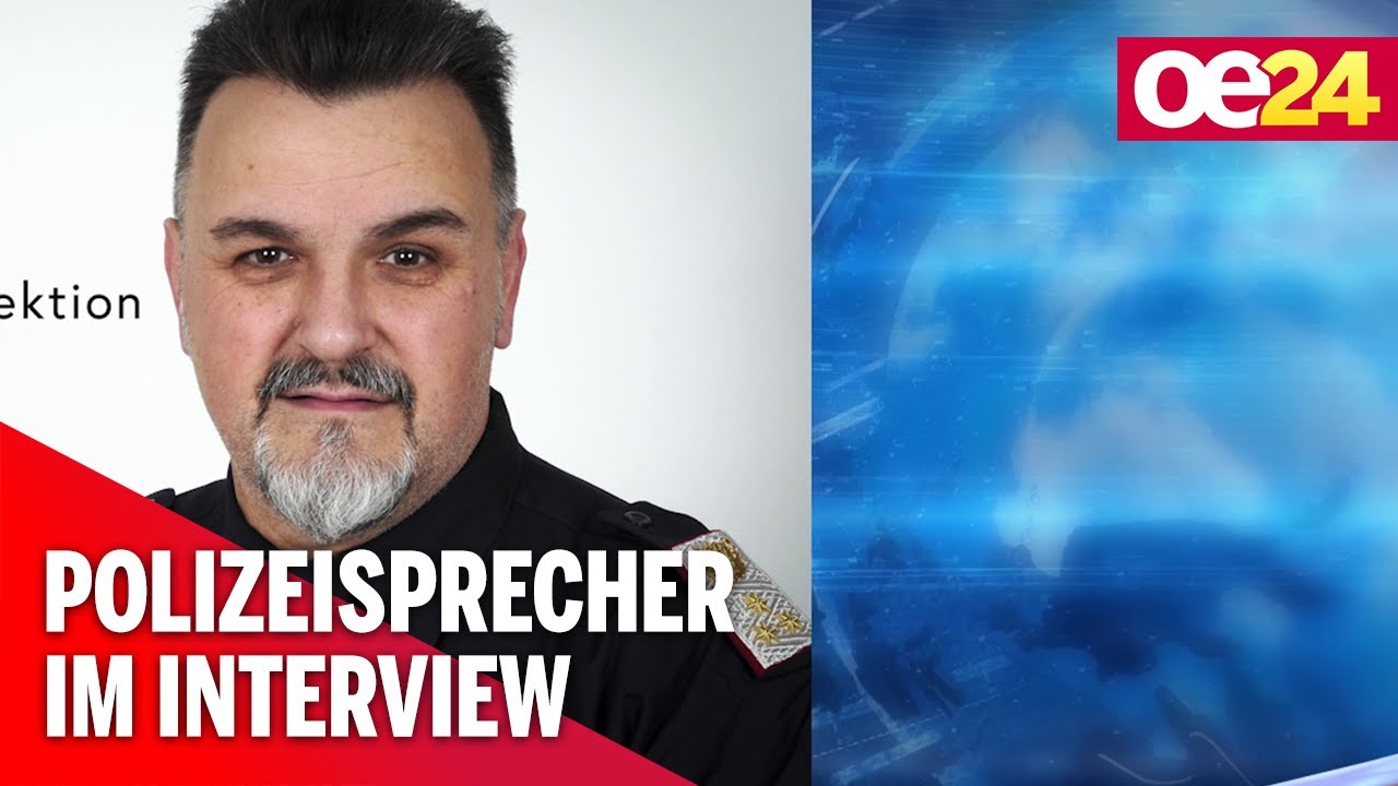 Frau niedergestochen: Polizeisprecher im Interview - YouTube