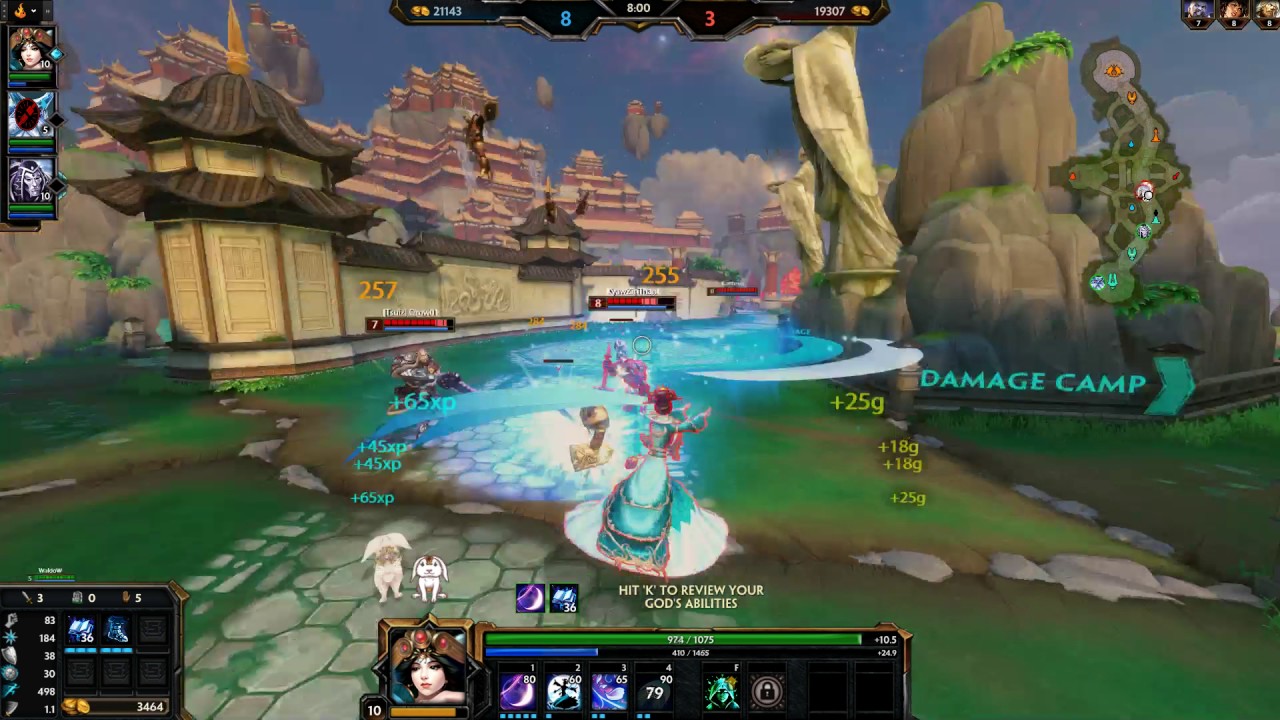 Smite - Chang'e Joust 2v3 ANNIHILATION WIN?!?!?!?! - YouTube