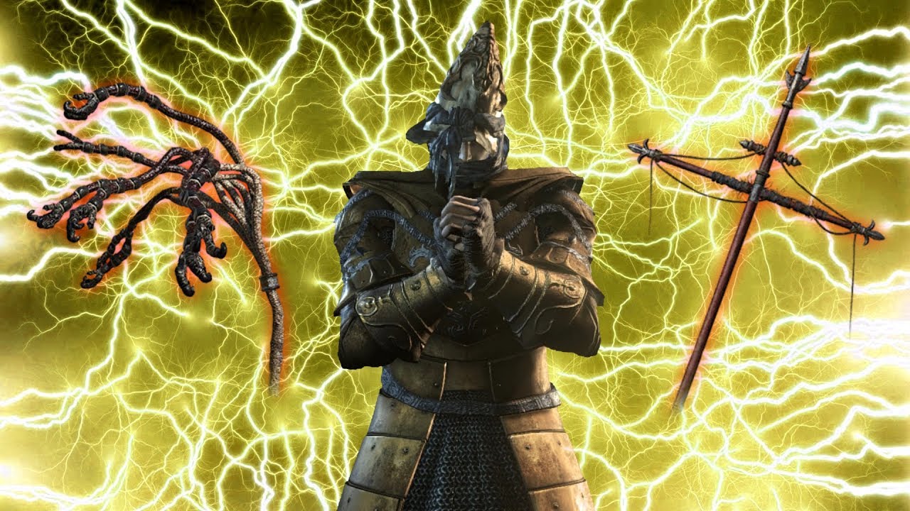 Dark Souls 3 PvP: The Wargod - OP LIGHTNING MIRACLES! - YouTube