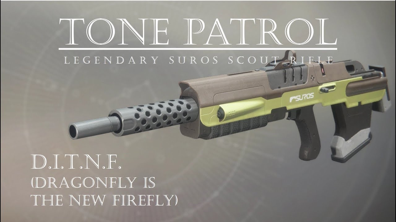 Destiny 2 - Tone Patrol - Dragonfly Legendary Scout Rifle - PVP ...