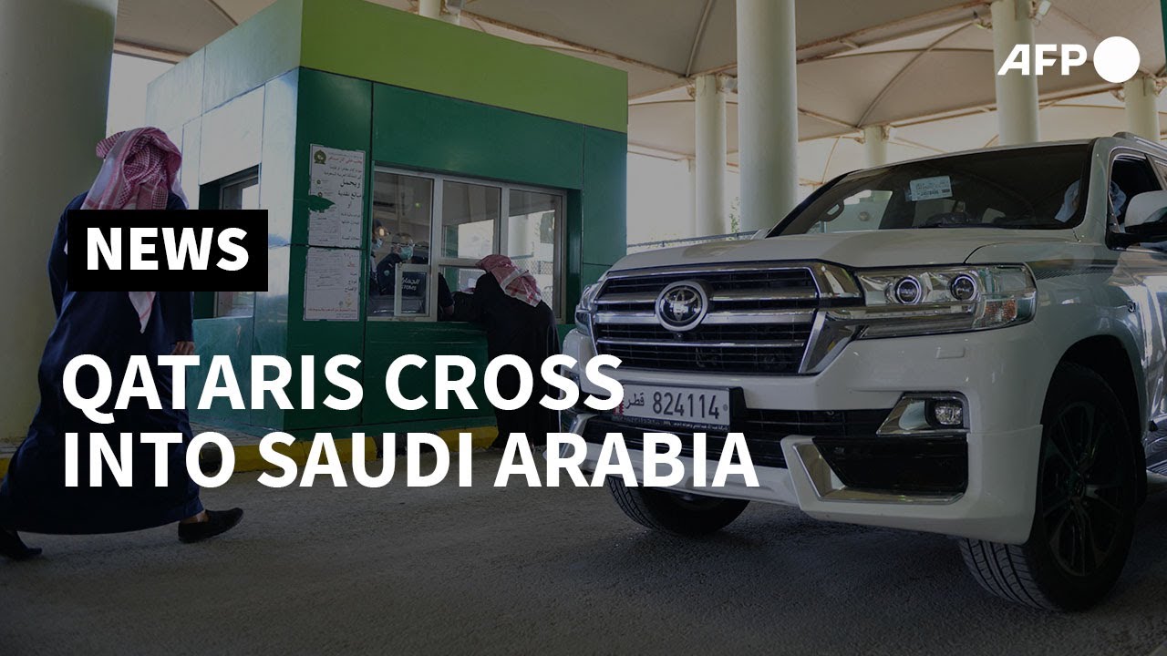 Saudi business owners hopeful after Qatar border reopening | AFP - YouTube