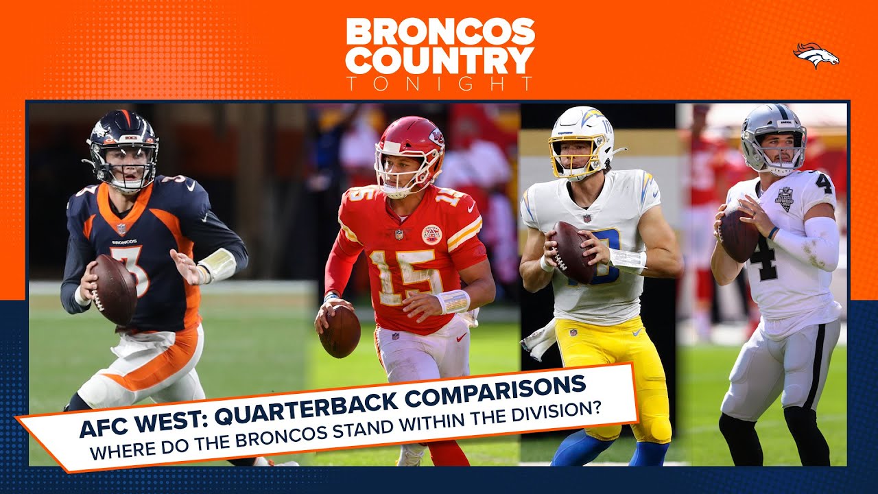 AFC West quarterback comparisons: Where do the Broncos rank? | Broncos ...