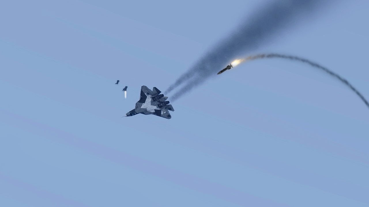 Horrible Attack!! Dozens Russian SU-57 Fighter Destroy by Ukrainian ...