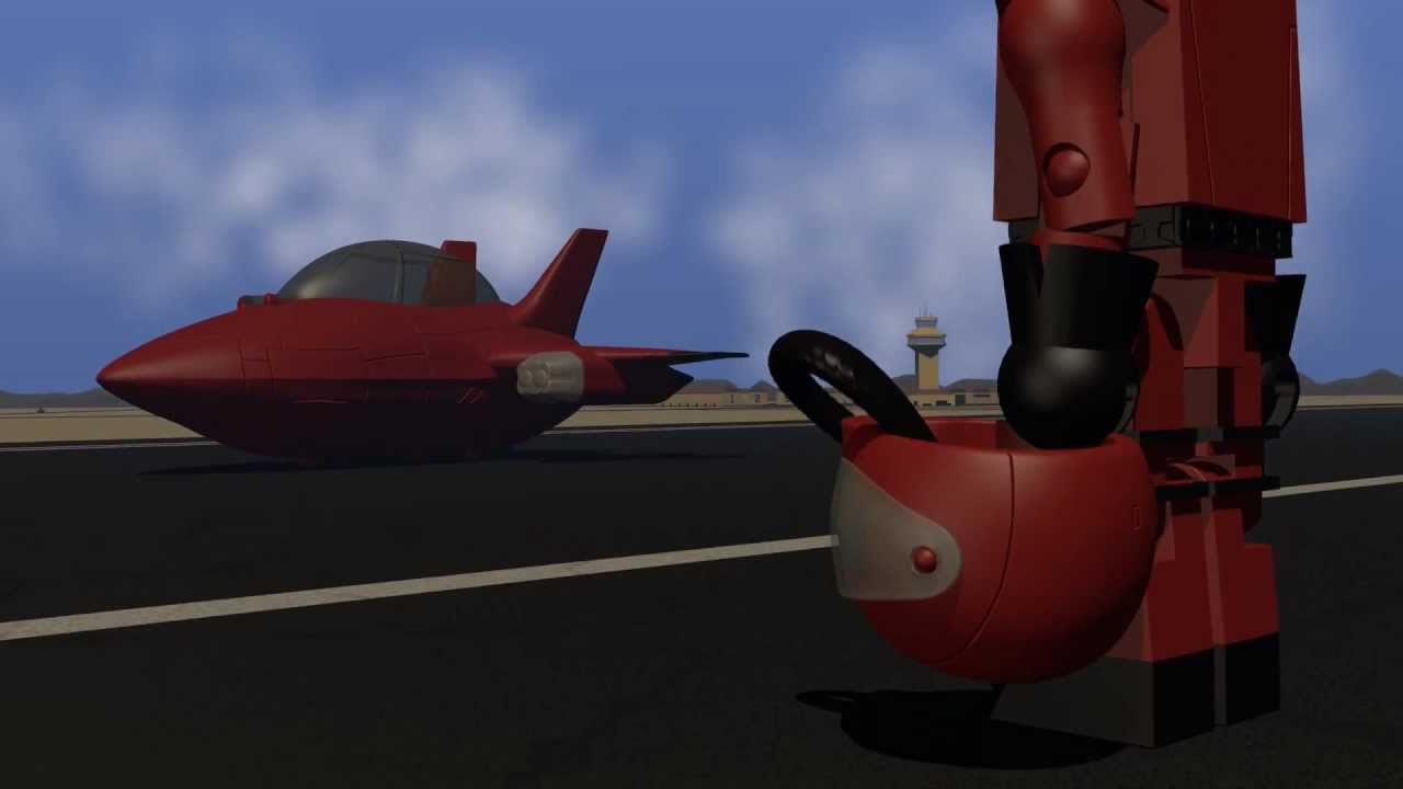 Minimates MAX - Stealth Jet Animation - YouTube