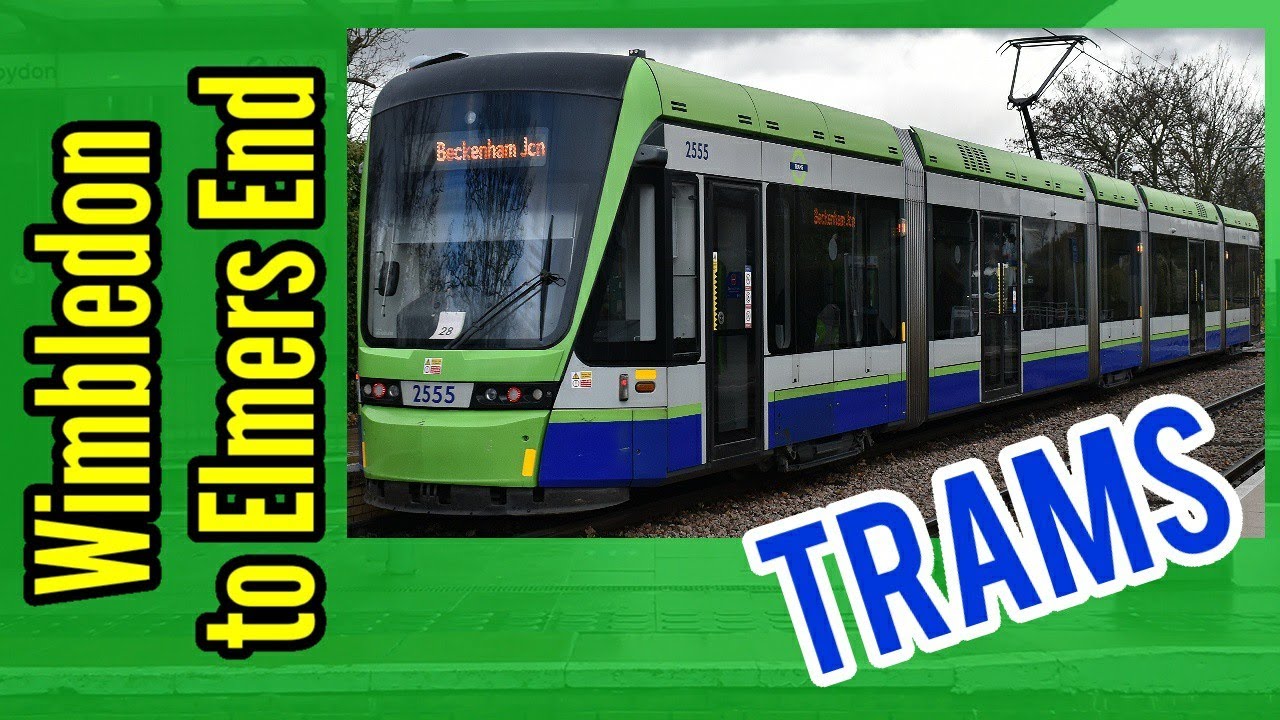 Wimbledon to Elmers End | FULL JOUNREY | London Trams (via East Croydon ...