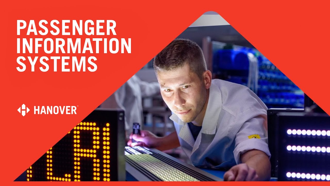 High Resolution Passenger Information Displays - USA | Hanover Displays ...