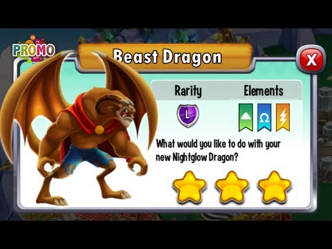 Dragon City - Beast Dragon + Fighting Boss [Freebies Dragon 2017] - YouTube