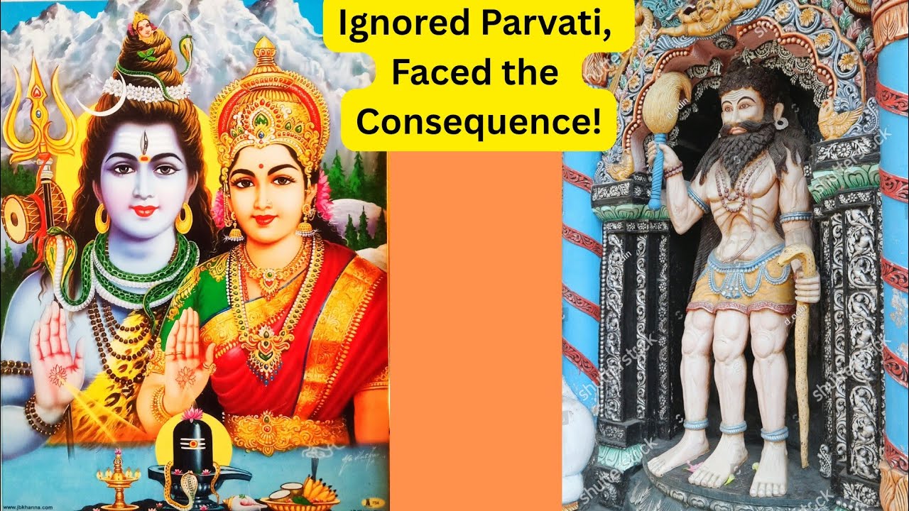 The Story Behind Rishi Bhringi’s Third Leg | Shiva-Parvati Legend - YouTube