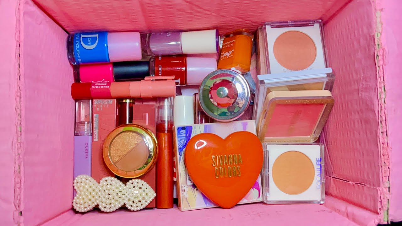 Unboxing Collection Of Makeup Set And Jewelry | Makeup Kit, Makeup Box ...