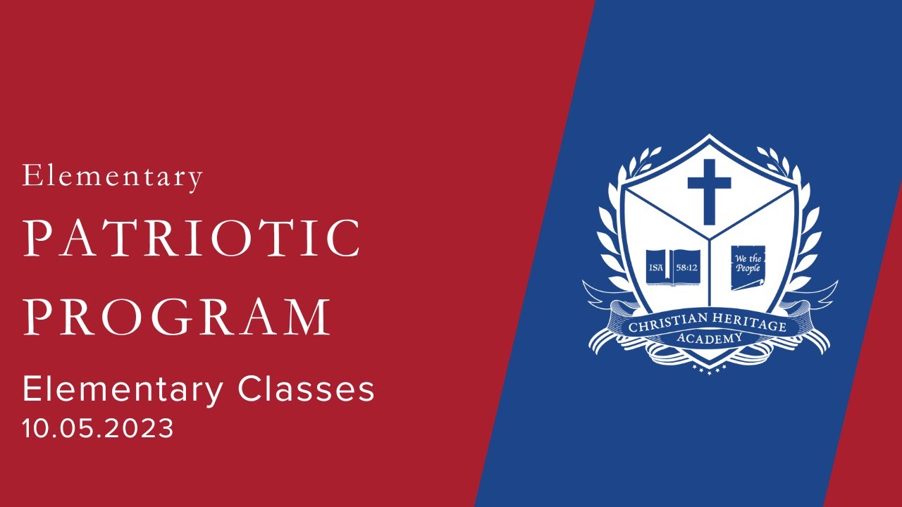 2023–10–05–Patriotic Program - YouTube
