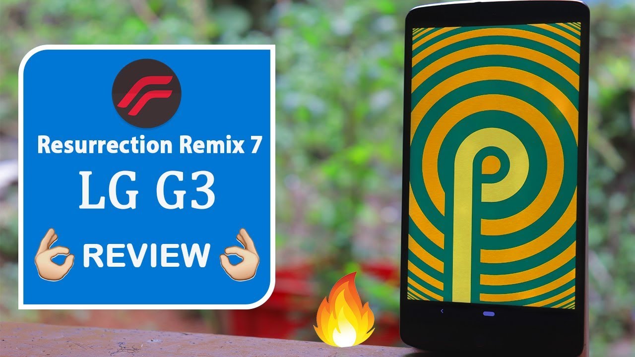 Resurrection Remix ROM for LG G3 | Android 9 Pie | Installation ...