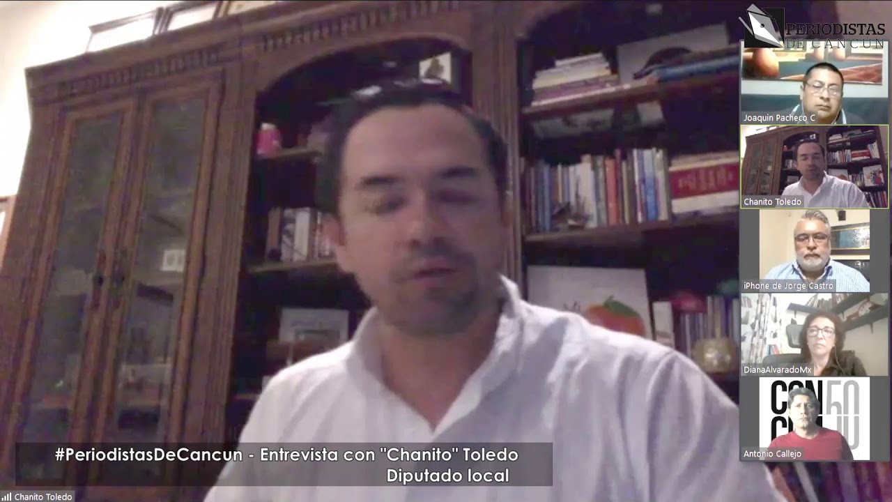 #PeriodistasDeCancun - Entrevista con "Chanito" Toledo - YouTube